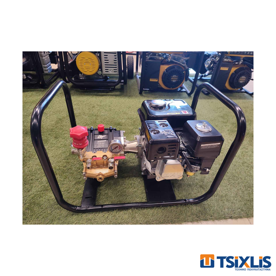 Ψεκαστικό Συγκρότημα Τελάρο 6,5Hp BP Geotec GTPS-35D Με Αντλία Μονομπλόκ