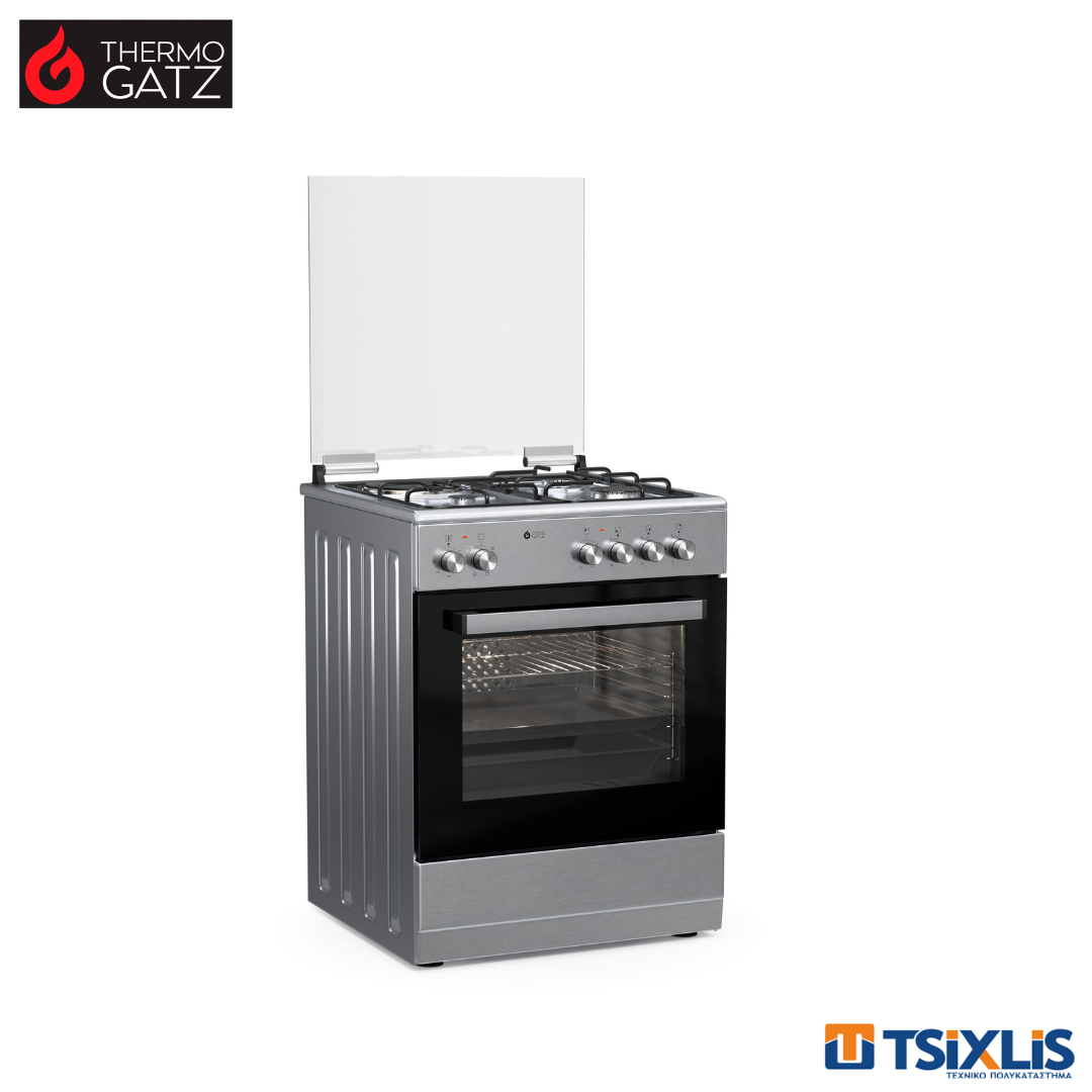 Κουζίνα Μικτή THERMOGATZ 60Lt TGS 3521 IX TURBO